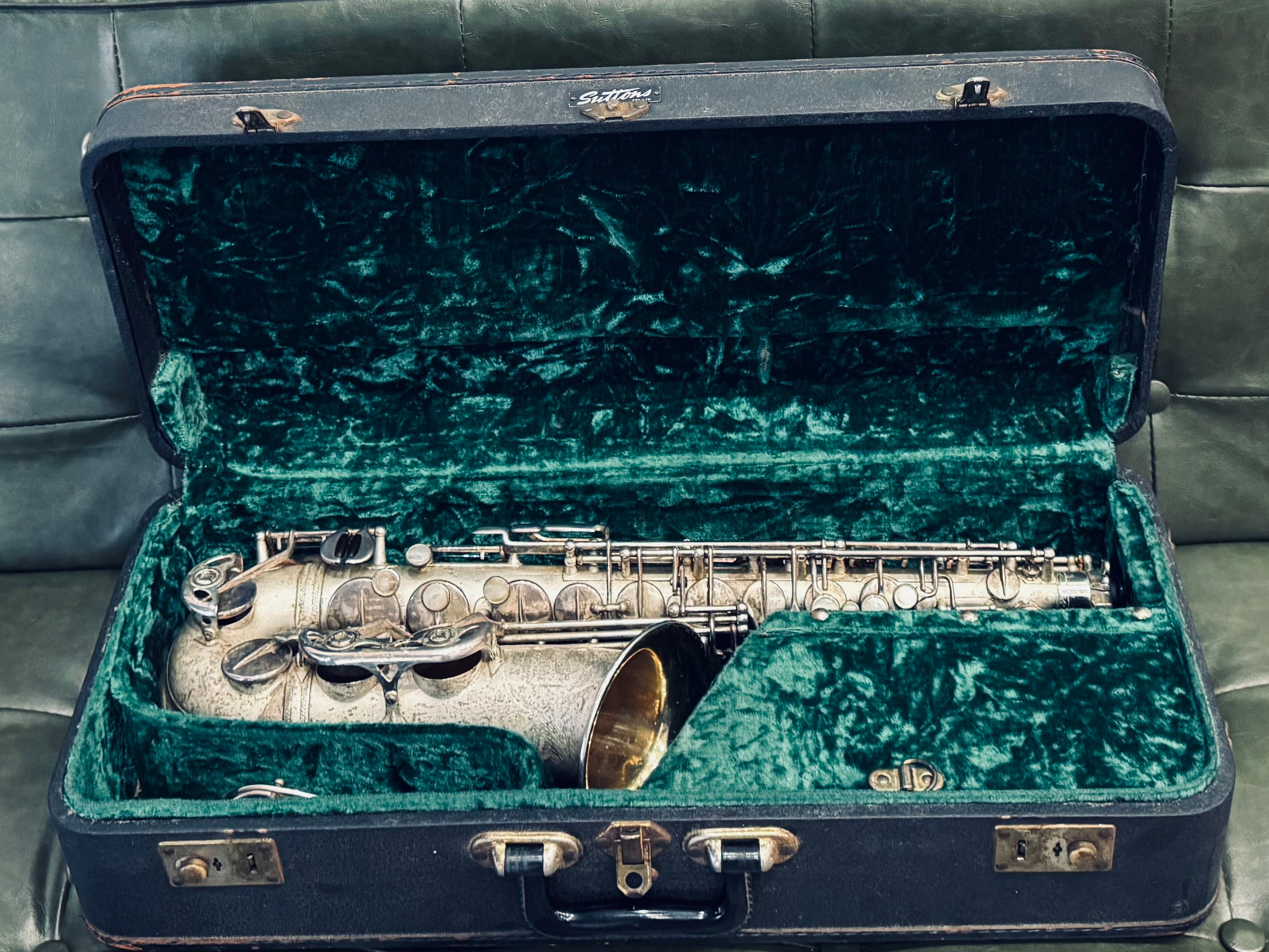 Selmer Balanced Action Alto Saxophone – Silver-Plated with Gold Wash B ...